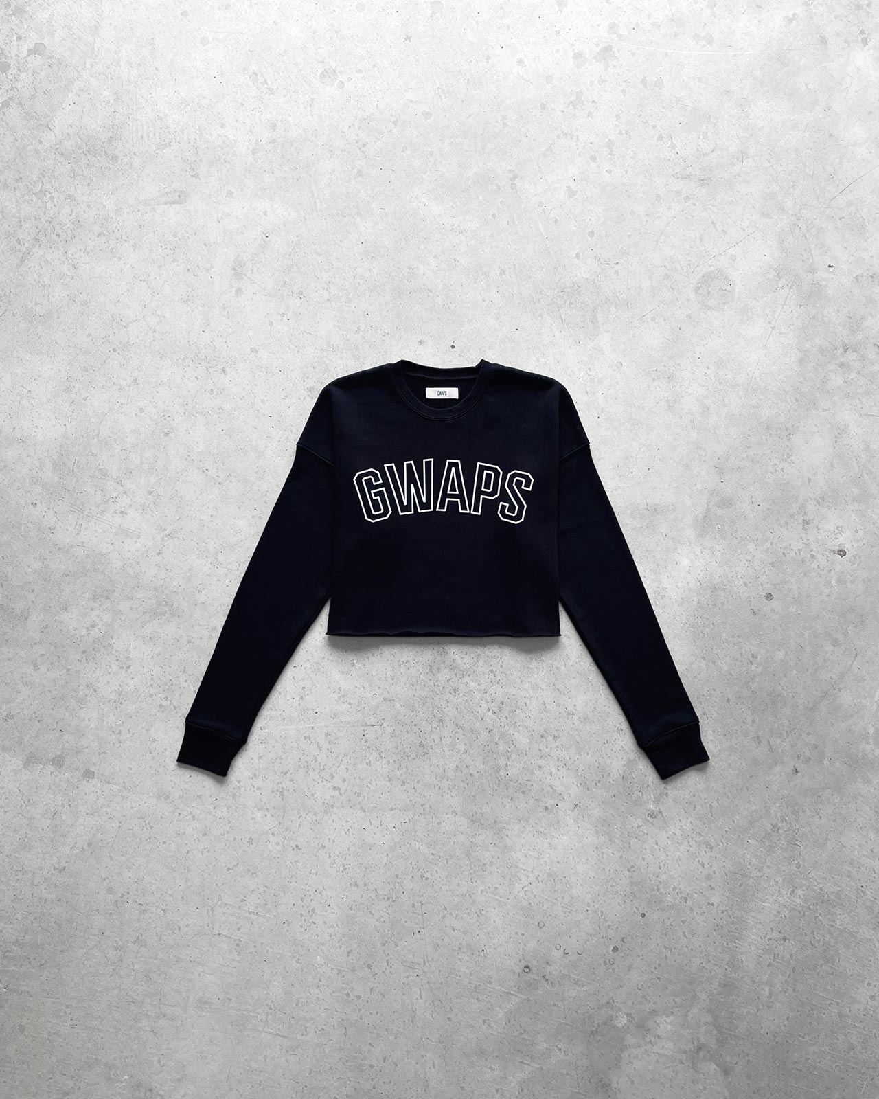 CROPPED CREW SWEATER – GWAPS